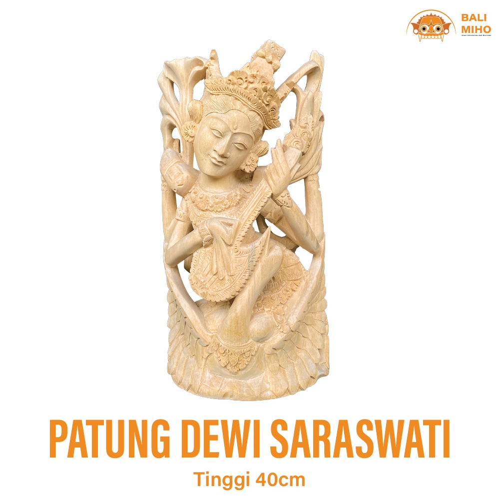 Jual Patung Dewi Saraswati - Patung Dewi Sarasvati - Patung Dewi ...