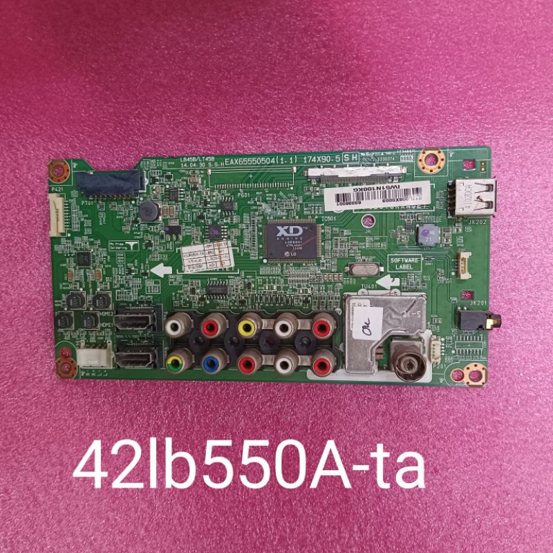 Jual MESIN TV LG 42LB550A-TA MOTHERBOARD - MAINBOARD - MOBO - MB TV | Shopee Indonesia