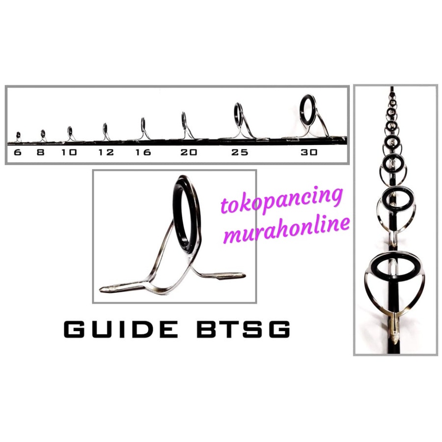 Jual RING GUIDE PUTIH NON FUJI CERAMIC BTSG berbagai ukuran | Shopee ...