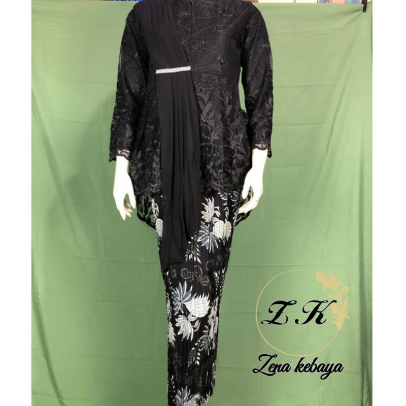 Jual Set Kebaya Selendang Kebaya Modern Kebaya Wisuda Wanita Kebaya ...