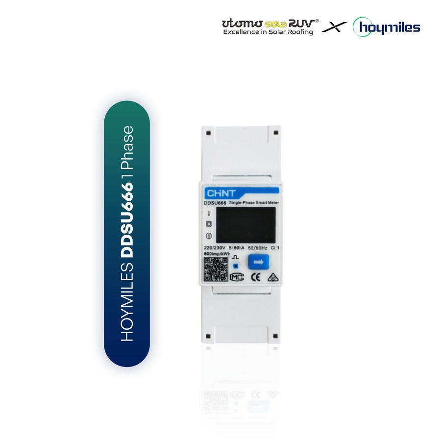 Jual Energy Meter Hoymiles DDSU 666 CT 100 - Utomo SolaRUV | Shopee ...