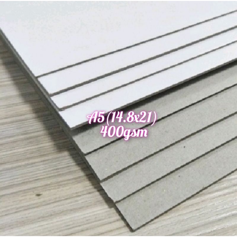 Jual kertas a5 duplek 400gsm isi 10 lembar/kertas diy/kertas kreasi ...