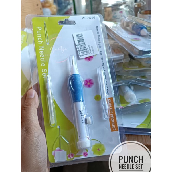 Jual Punch needle set/ jarum sulam/alat sulam | Shopee Indonesia