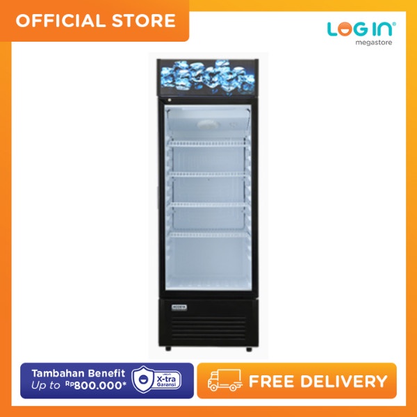 Jual Modena SC1303 Showcase Chiller 1 Pintu 300 Liter | Shopee Indonesia