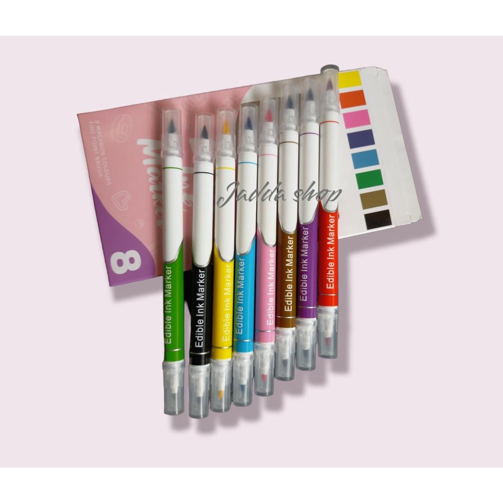Jual Edible Pen Warna Warni - Spidol warna makanan - Food writer ...