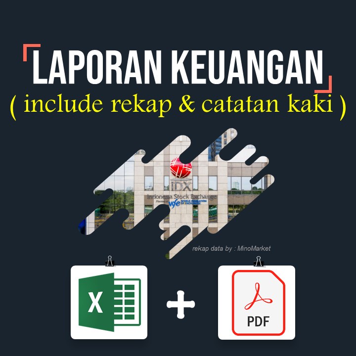Jual Rekap Laporan Keuangan Perusahaan - Semua Emiten Saham IDX (PDF dan Excel) | Shopee Indonesia