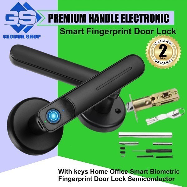 Jual Pintu Kunci Pintu Digital / Digital Door Lock / Finger Print ...