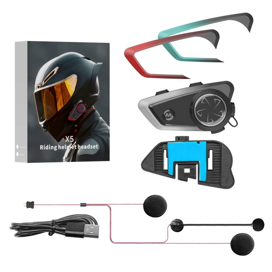 Jual INTERCOM RETOUCH HELM X5 BLUETOOTH HEADSET | Shopee Indonesia