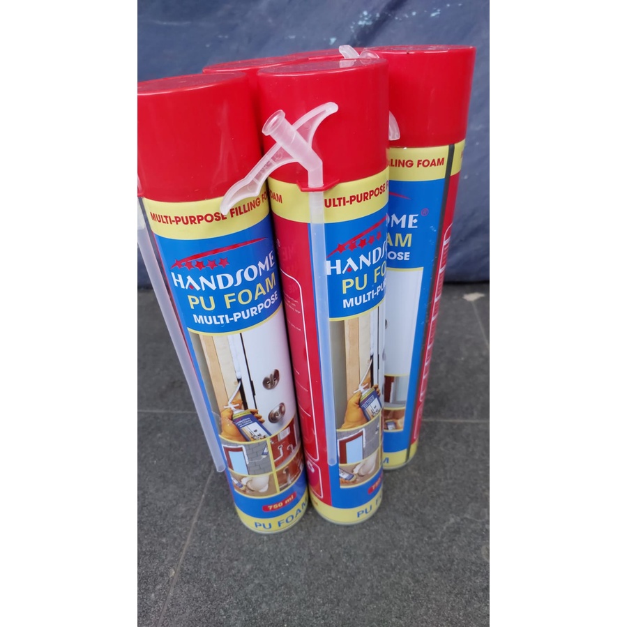 Jual Polyurethane PU Foam / Busa Poliuretan Lem Sealant 750 ml 750ml/LEM BOTOL SERBAGUNA ...