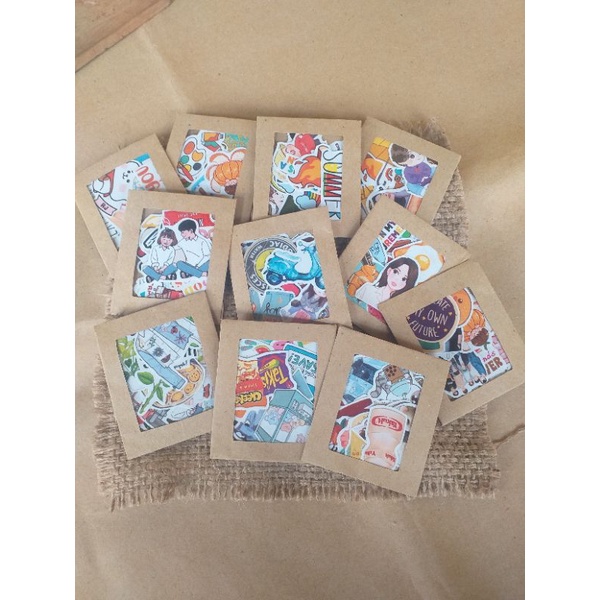 Jual Stiker Estetik/stiker/stickeraestetic (1packisi16pcs) | Shopee ...