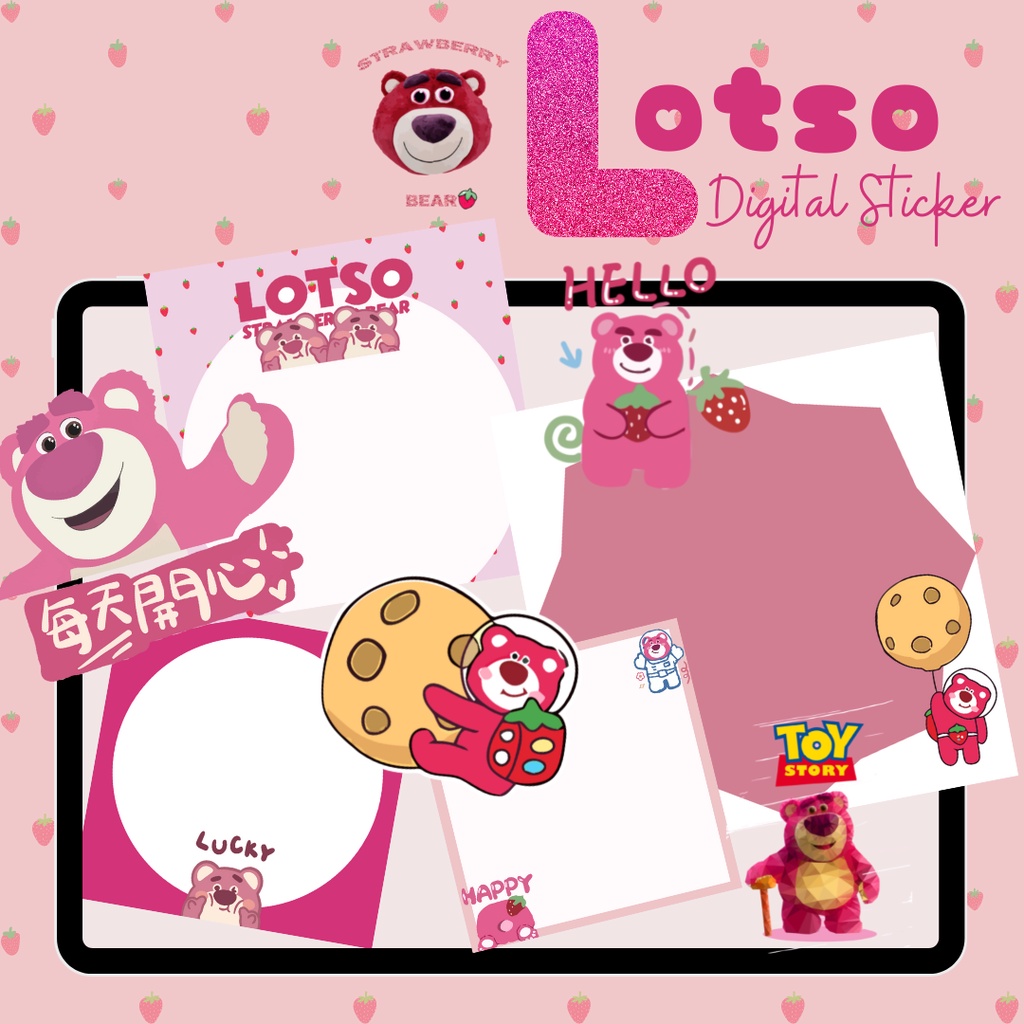 Jual Sticker Digital Individual Functional Aesthetic Cute Colorful ...