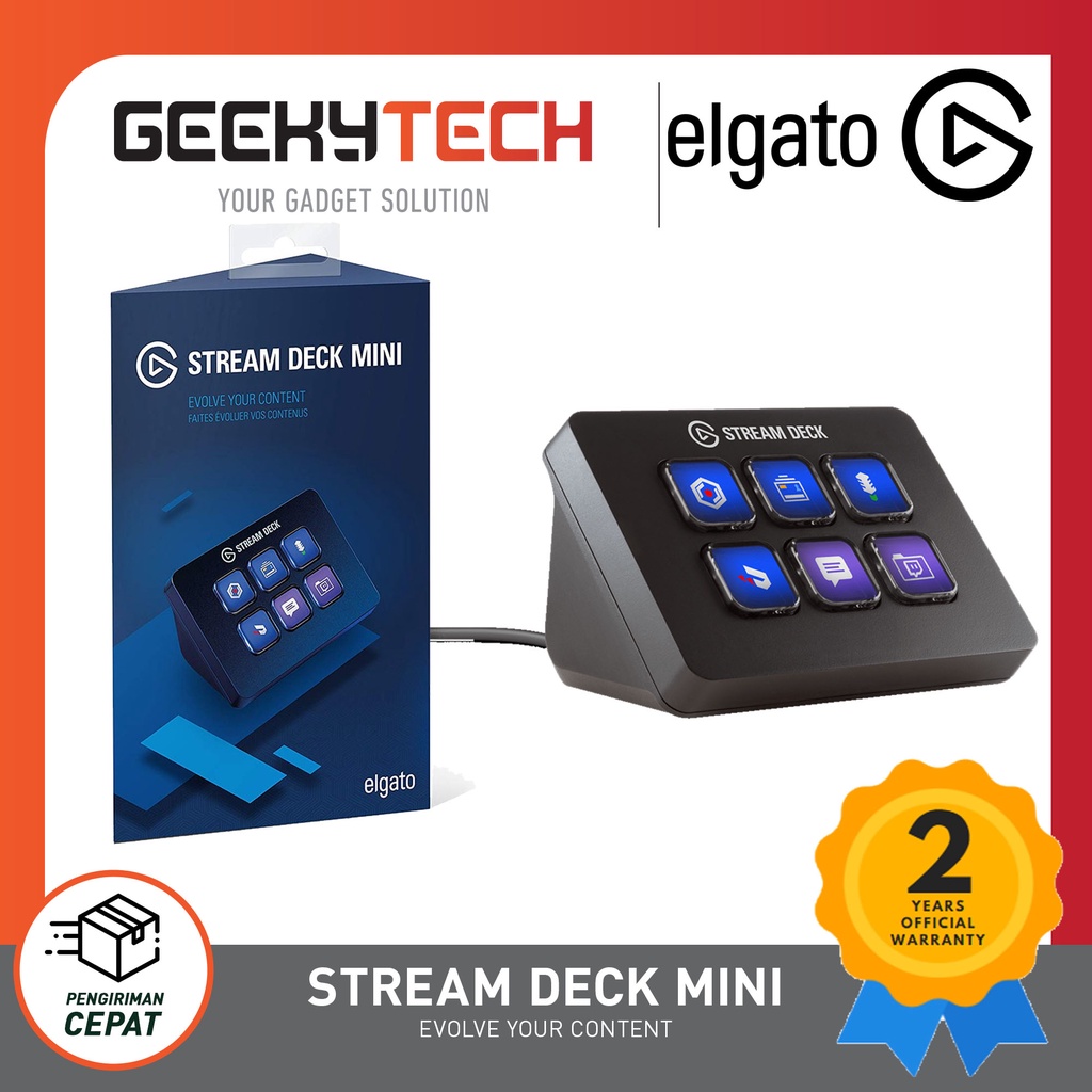 Jual Elgato Stream Deck Mini 6 Lcd Keys Live Controller Shopee Indonesia