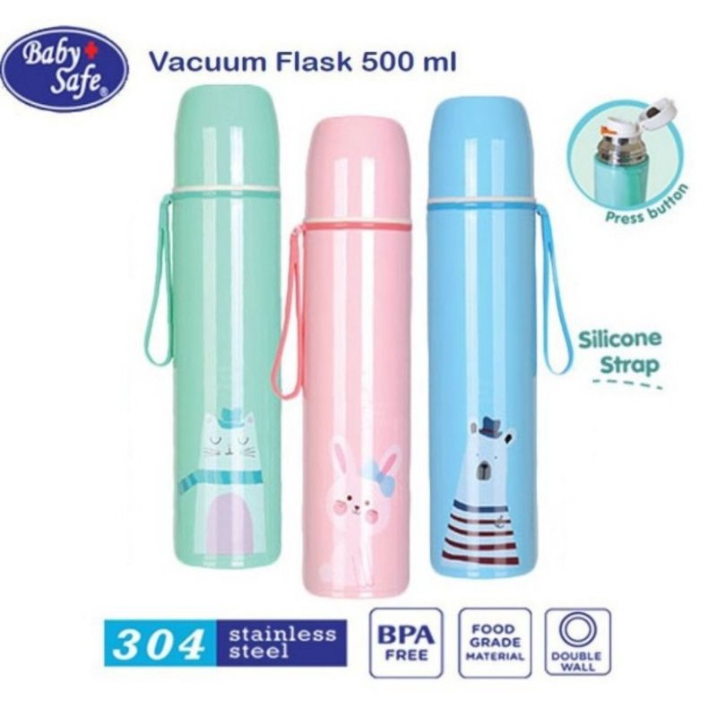 Jual Baby Safe Vacuum Flask 500 ml Termos Tahan Panas Dingin Anak ...