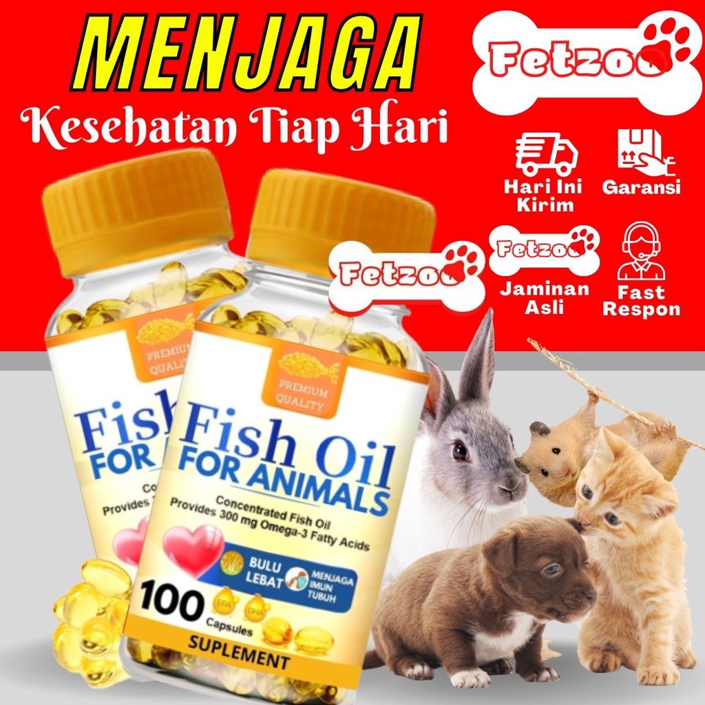 Jual Minyak Ikan Kucing dengan Kombinasi Omega-3 dan Omega-6 untuk ...