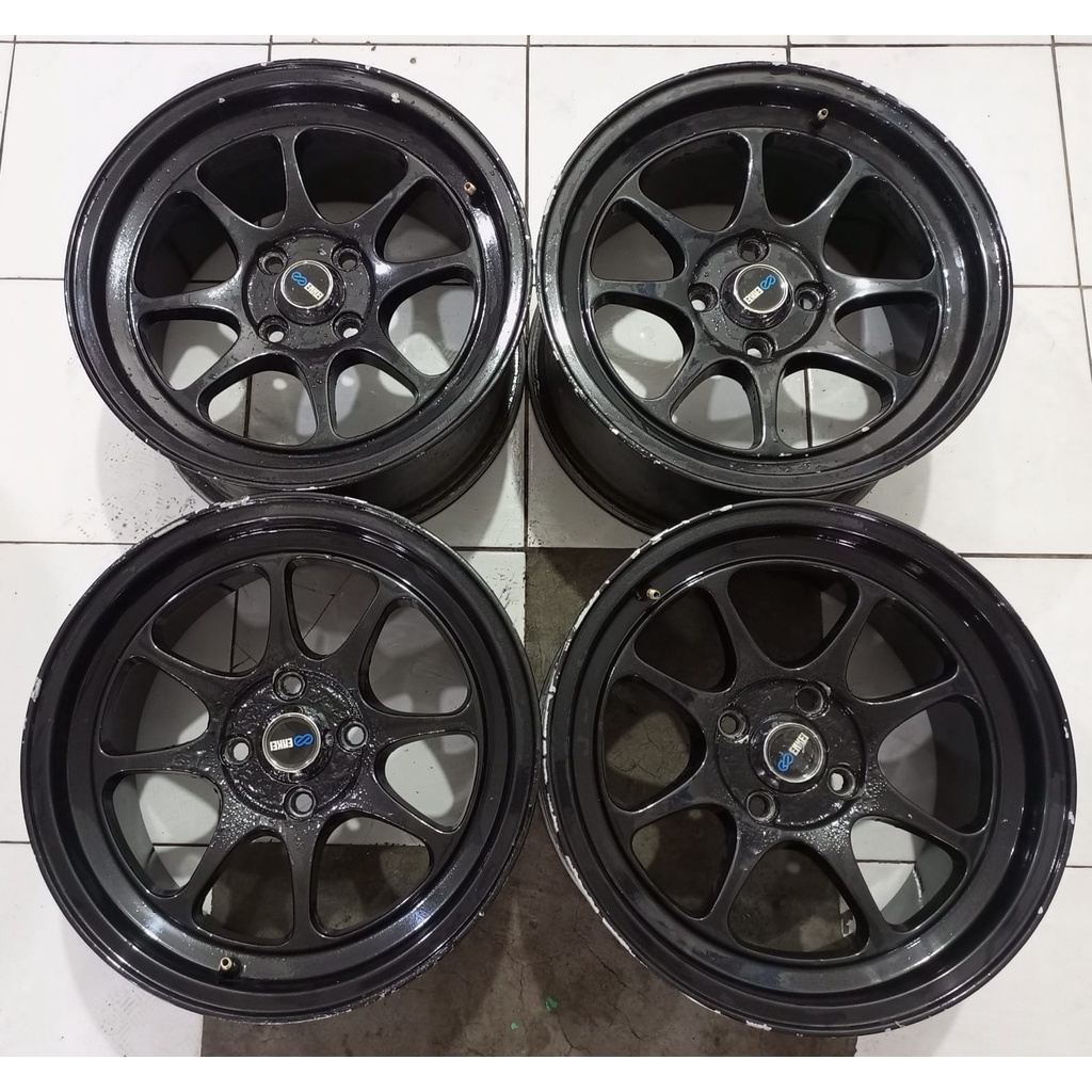 Jual VELG MOBIL SECOND RACING ENKEI RING 15 LEBAR 7,5 PCD 4X100 | Shopee Indonesia