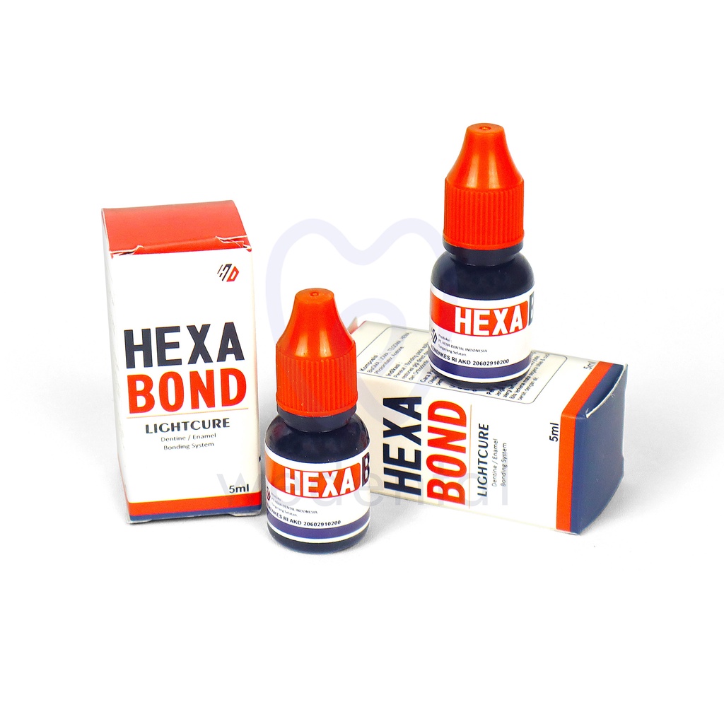Jual HEXA BOND Bonding Lem Behel Primer Light Curing Dental Primer ...