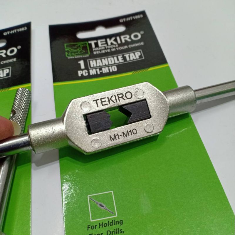 Jual TEKIRO STANG TAP | GAGANG HANDLE HAND TAP BAUT M1-M10 GT-HT1863 | Shopee Indonesia