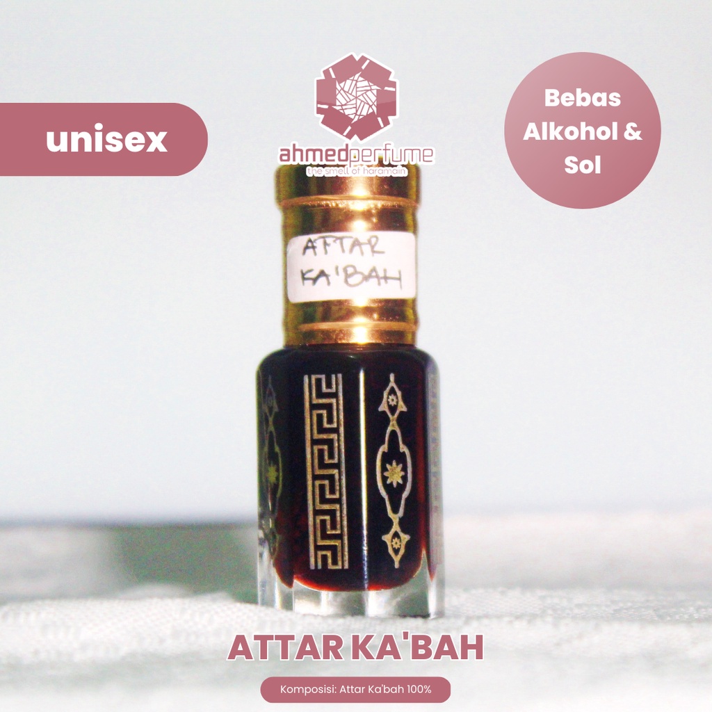 Jual Parfum Arab ATTAR KA'BAH / HAJAR ASWAD Original 6ml | Shopee Indonesia