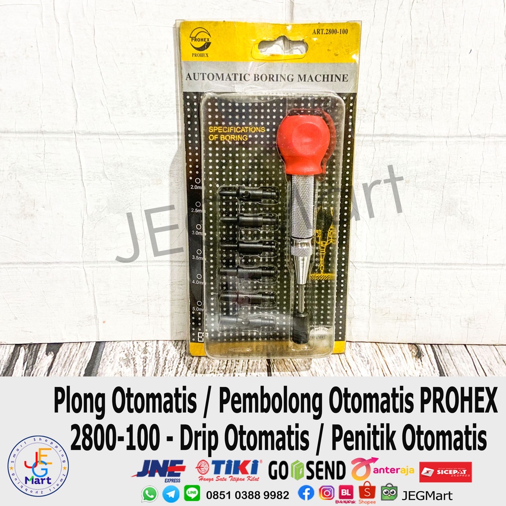 Jual Plong Otomatis / Pembolong Otomatis PROHEX 2800-100 - Drip ...