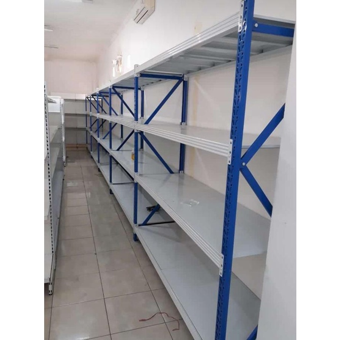 Jual Rak Besi Gudang Pabrik Industri - Light Duty Rack Kapasitas 250 Kg ...