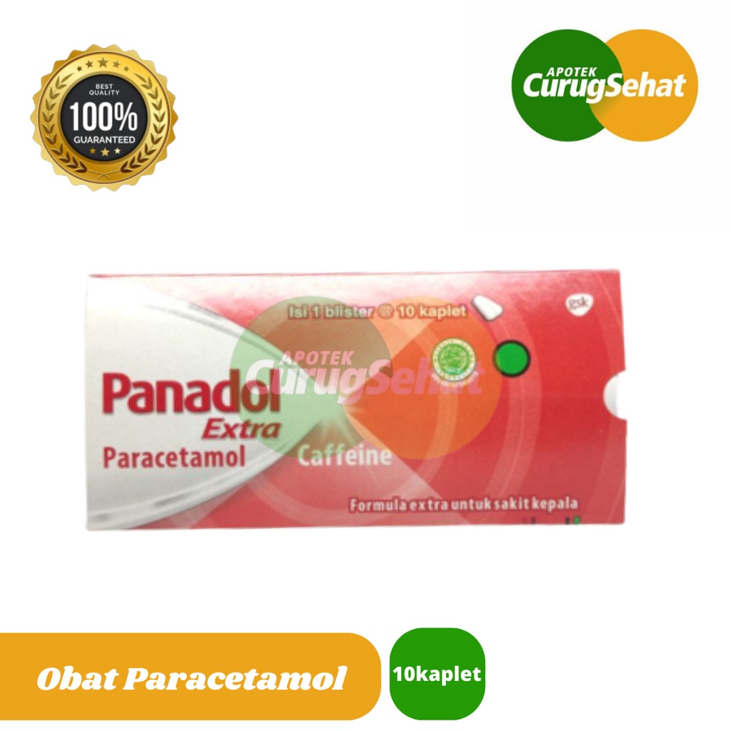 Jual Panadol Extra Paracetamol Dan Caffein (10 Kaplet) | Shopee Indonesia