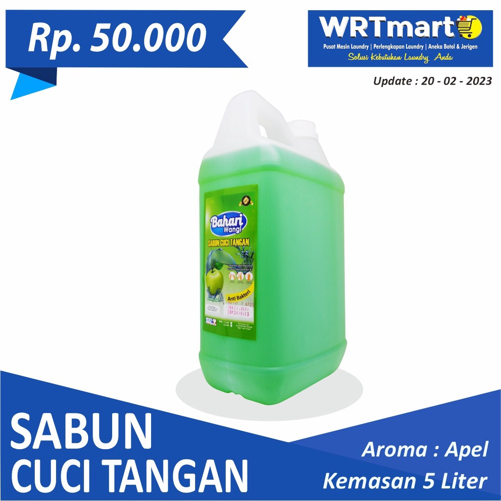 Jual Sabun Cair Cuci Tangan Parfum Buah Strawberry & Apel Pembersih ...