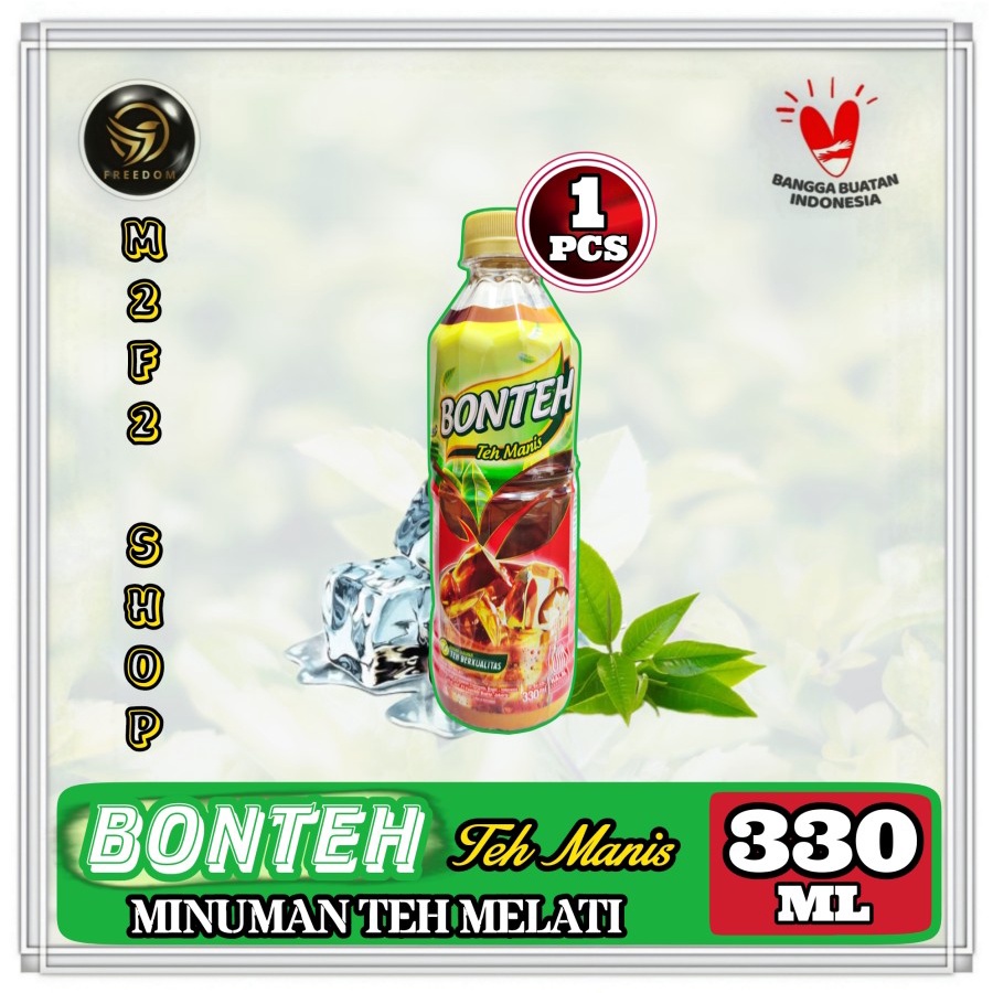 Jual BONTEH Original Rasa Teh Melati Botol Pet - 330 ml (Kemasan Satuan ...