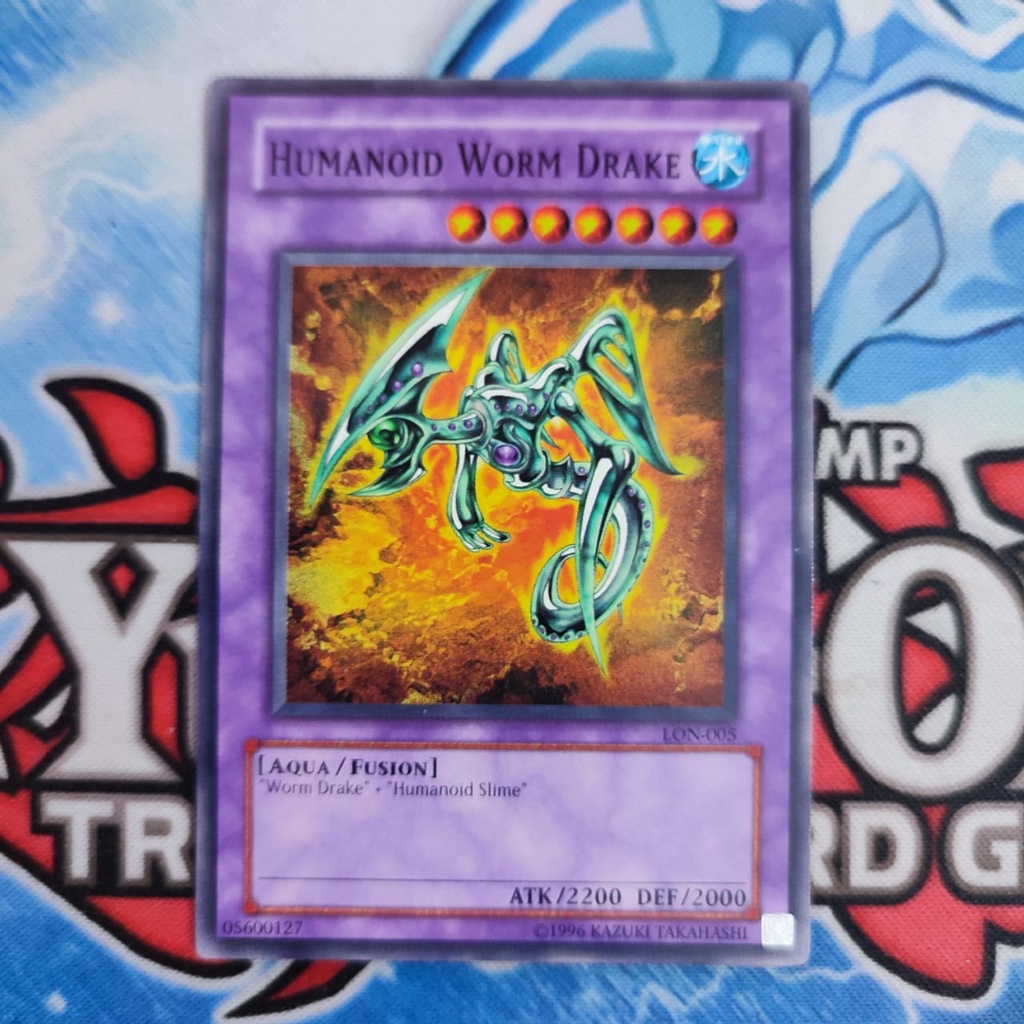 Jual yugioh humanoid worm drake LON common original | Shopee Indonesia