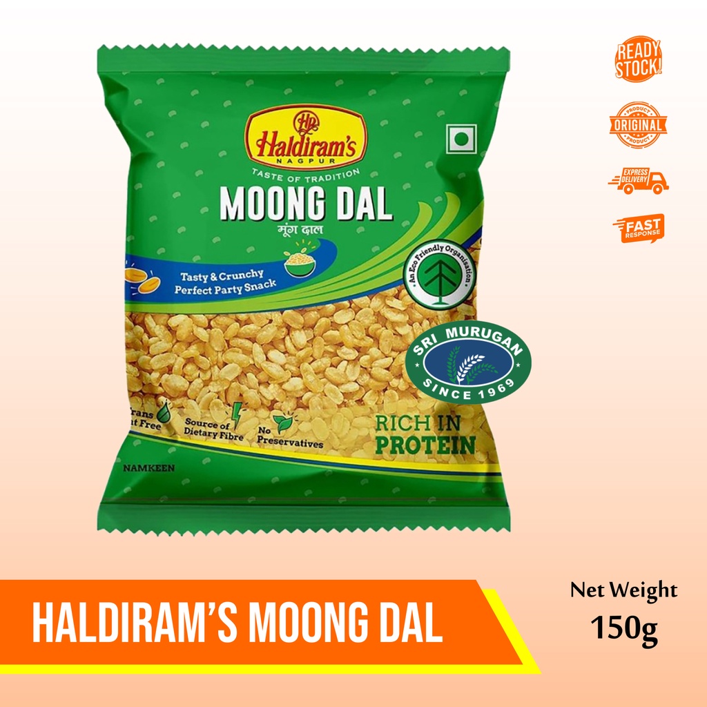 Jual HALDIRAM'S MOONG DAL 150g | Shopee Indonesia