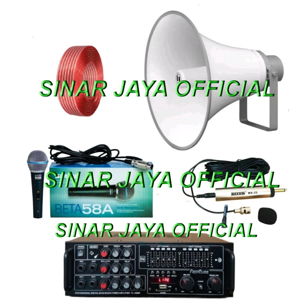 Jual PAKET TOA SOUND SYSTEM MASJID ATAU MUSHALLA PAKET TOA SPEAKER ...