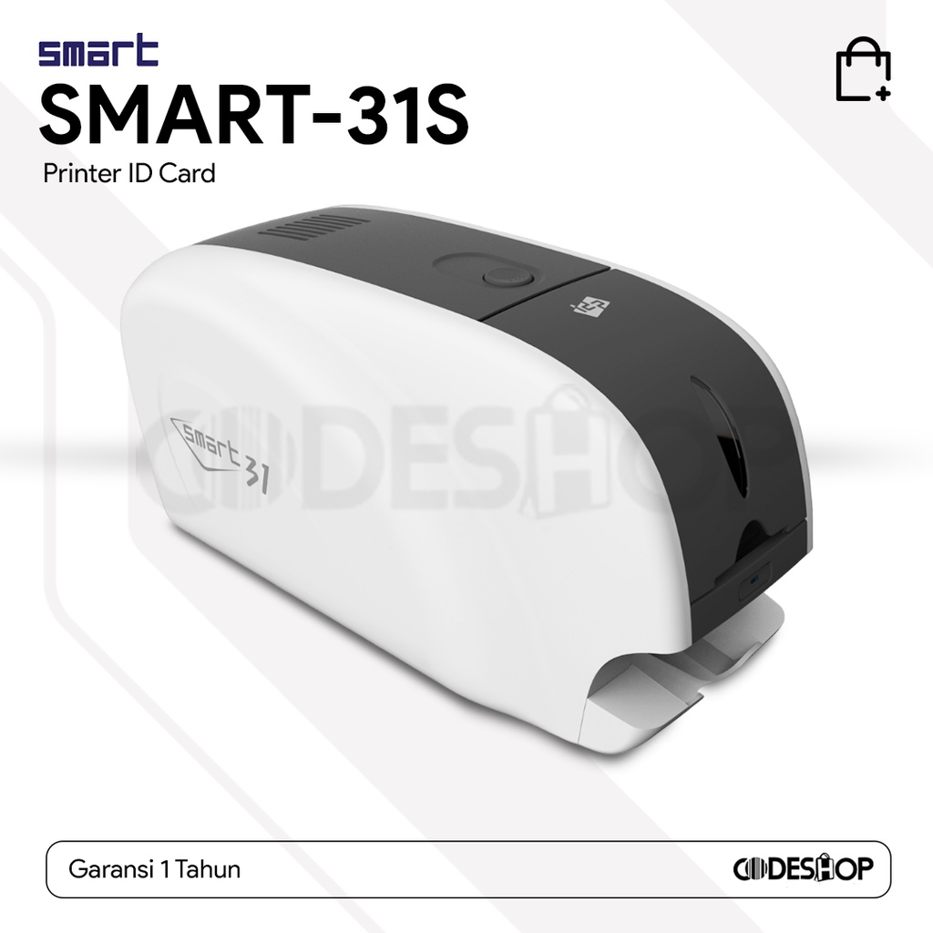 Jual ID Card Printer Smart 31s Cetak Kartu PVC Satu Sisi Full Warna ...