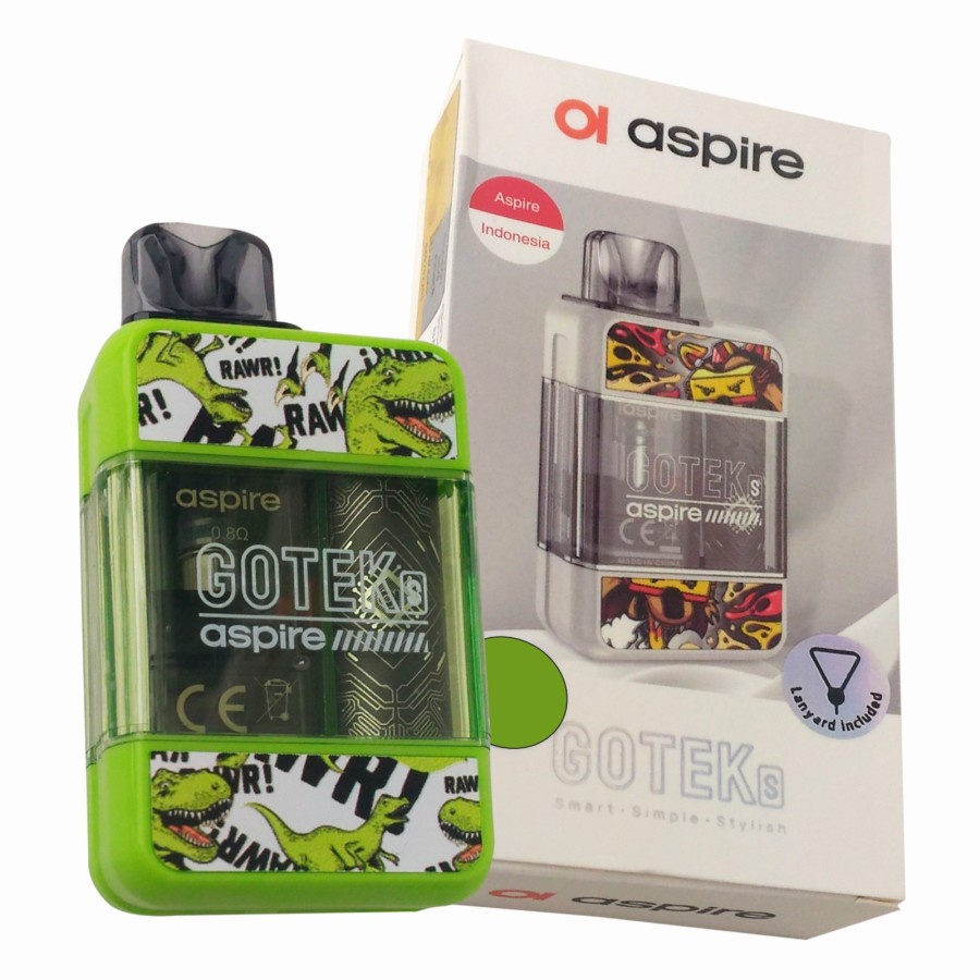 Jual Aspire Gotek S Pod Kit 650mAh Goteks Authentic by Aspire Ecig ...