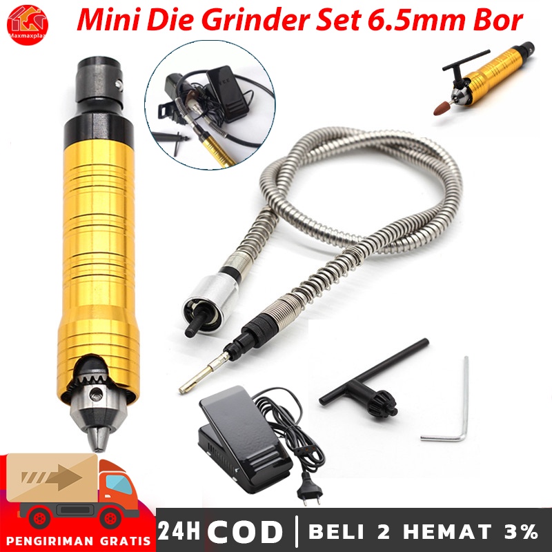 Jual Bor Tuner Mini Custom Motor Mesin Jahit / Mini Die / Bor Tangan ...