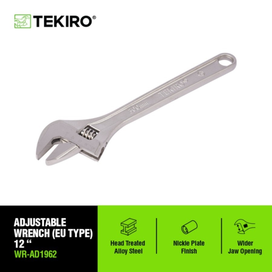 Jual Kunci Inggris Spana 12" 12in 12 Inch Tekiro Adjustable Wrench ...