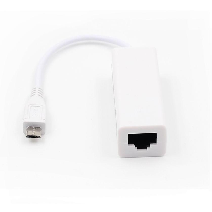 Jual Promo Micro USB to Lan RJ45 Ethernet Adapter | Shopee Indonesia