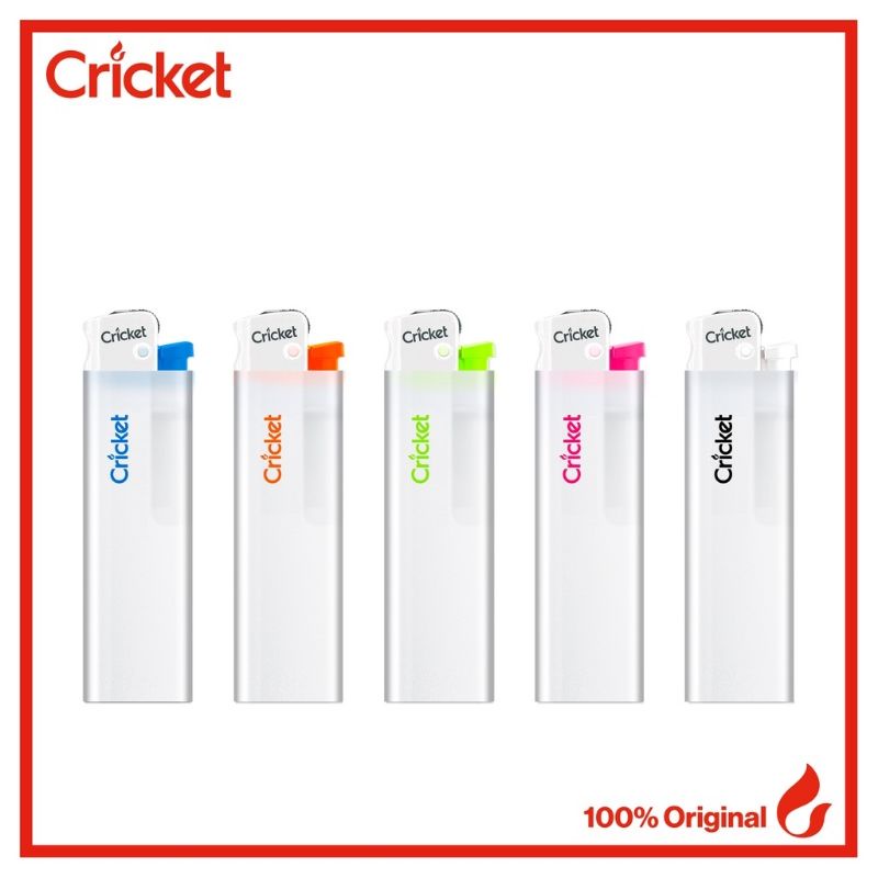 Jual Korek Api Cricket Frosted Gas Lighter Limited Edition | Shopee ...
