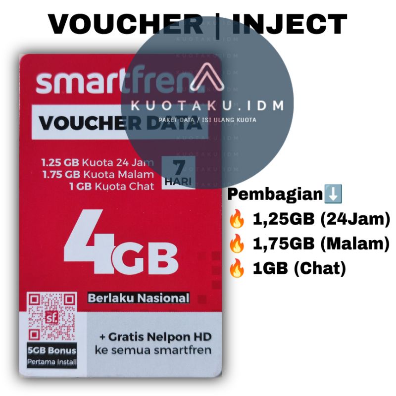 Jual TERMURAH VOUCHER Smartfren Unlimited Kuota Smartfren 6GB 12GB 30GB Data Smartfren Nonstop ...