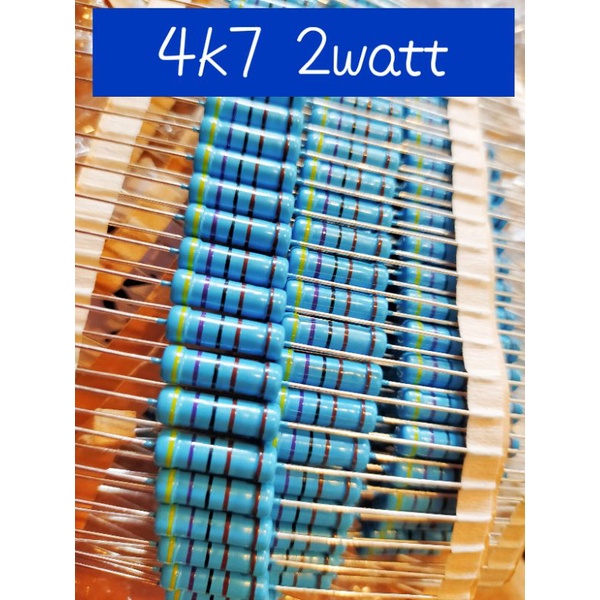 Jual resistor 2watt 4k7 6k8 330 68 100 110 120 10 22 ohm | Shopee Indonesia