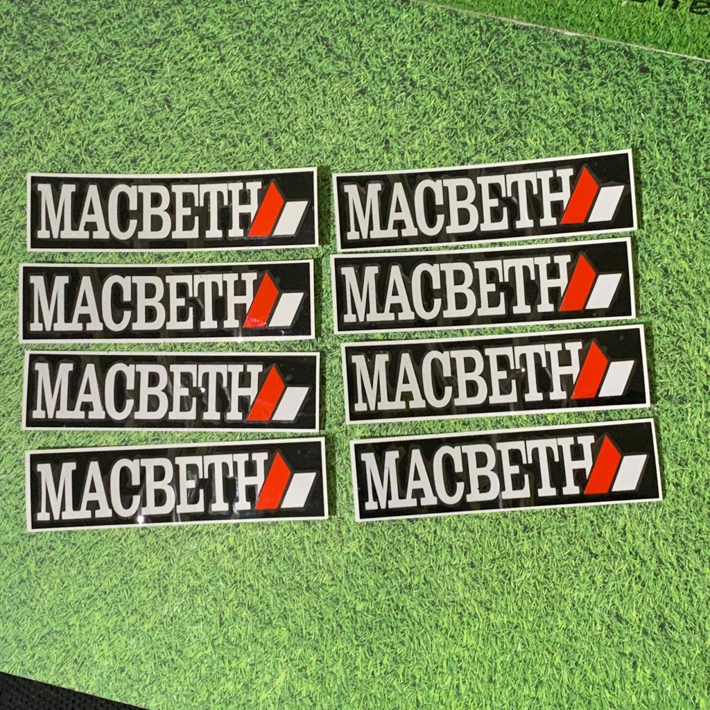 Jual Stiker Macbeth cutting sticker | Shopee Indonesia