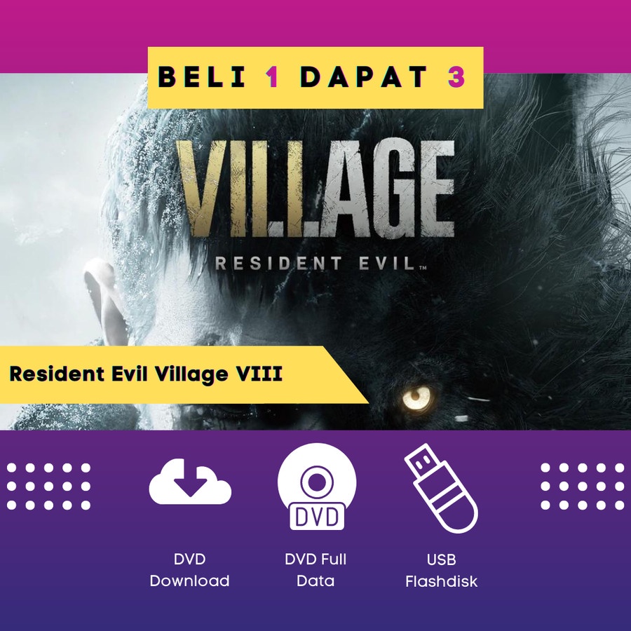 Jual Resident Evil Village & Resident Evil 7 | Game PC Original ...
