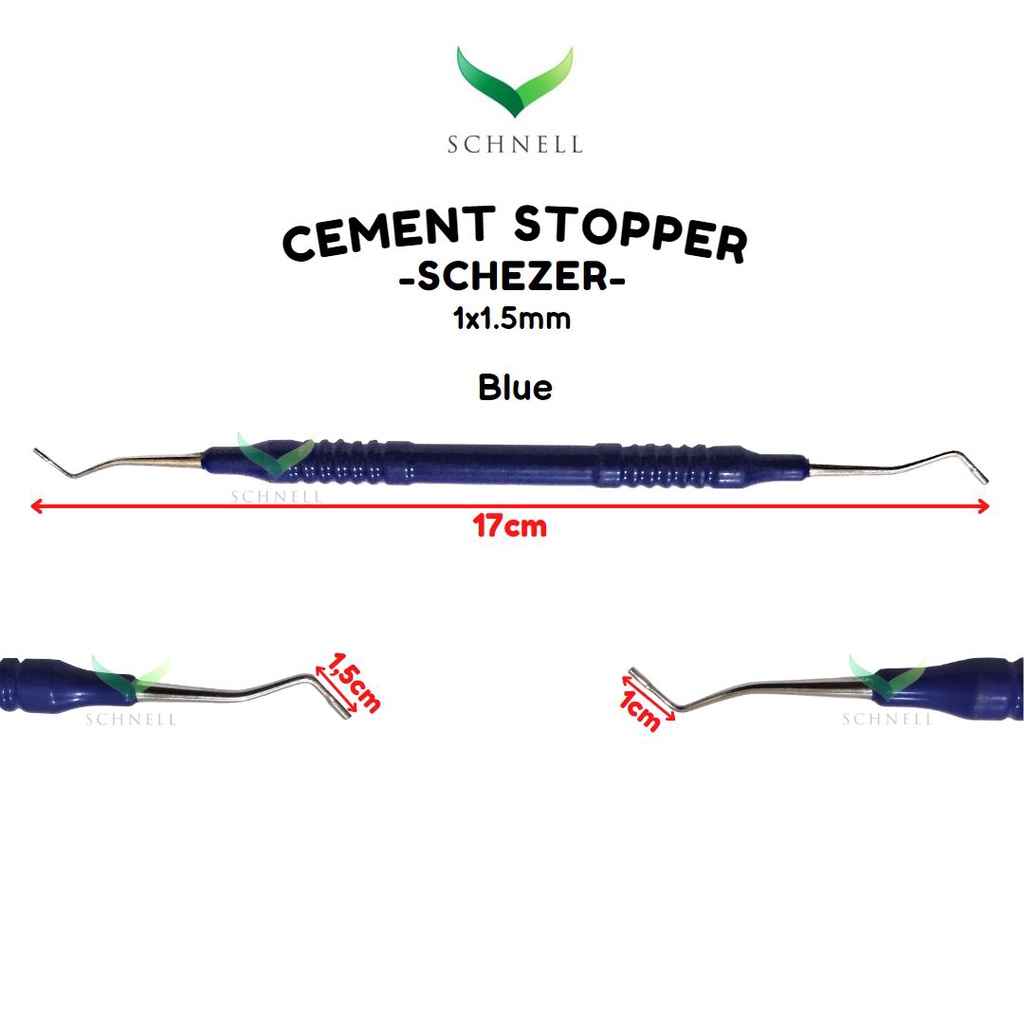 Jual Cement Stopper Plain Tips Schezer Dental Instrument | Shopee Indonesia