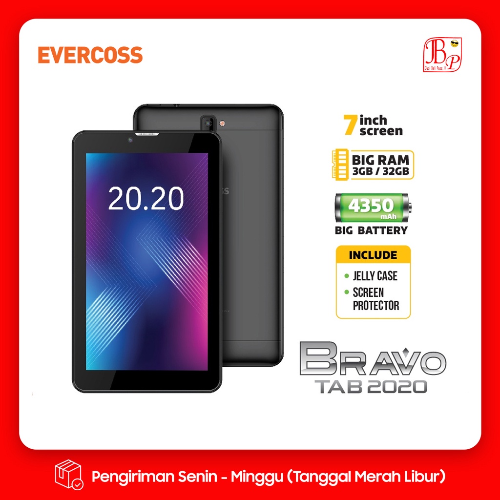 Jual EVERCOSS X7 BRAVO TAB 2020 7" GARANSI RESMI | Shopee Indonesia