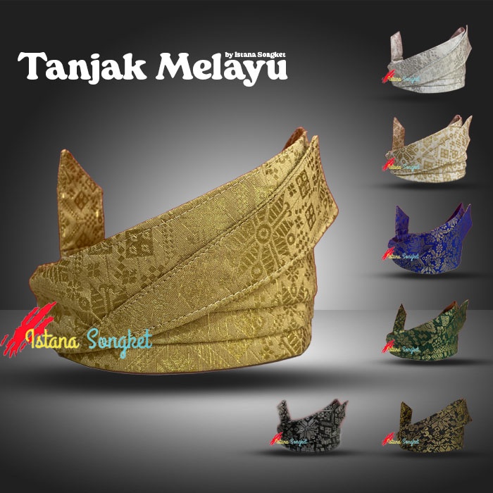 Jual Tanjak Melayu Tenun Songket Tengkolok Dewasa dan Anak Remaja ...