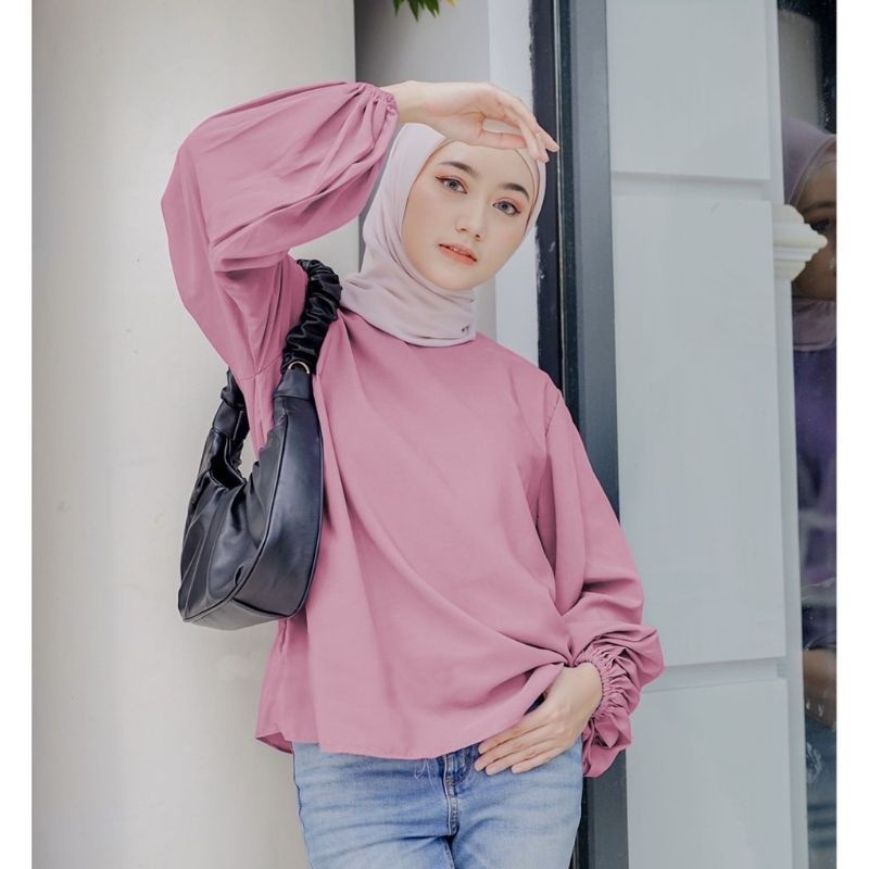 Jual FLOWER BLOUSE / BLOUSE BUNGA | BLOUSE KOREAN STYLE VINTAGE / baju ...