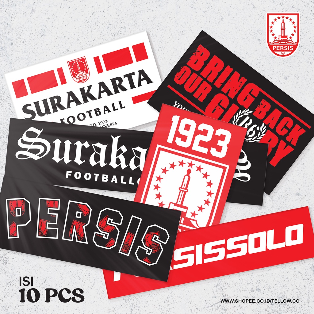 Jual Sticker Pack PERSIS SOLO Surakarta | Shopee Indonesia