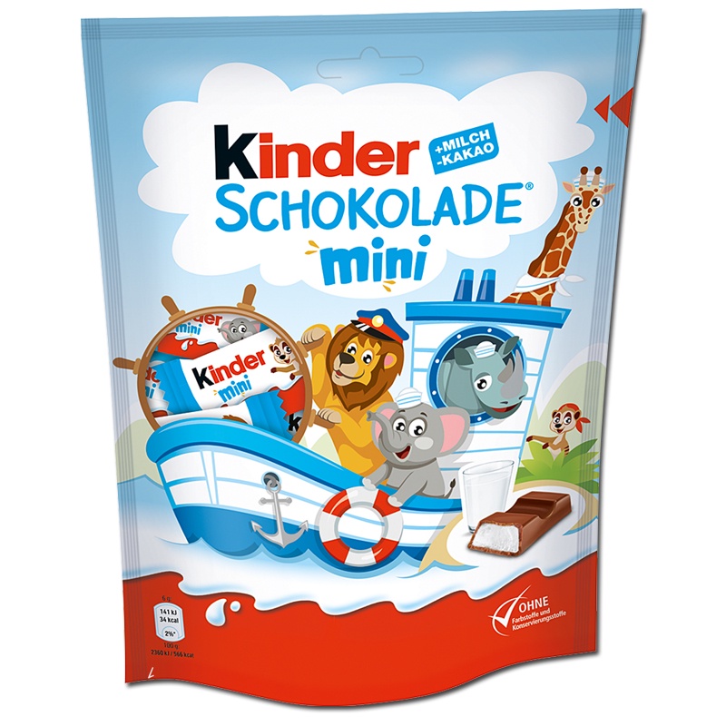 Jual KINDER Chocolate MINI isi 12 dan 19 - Coklat Kinder Import isi 12 ...