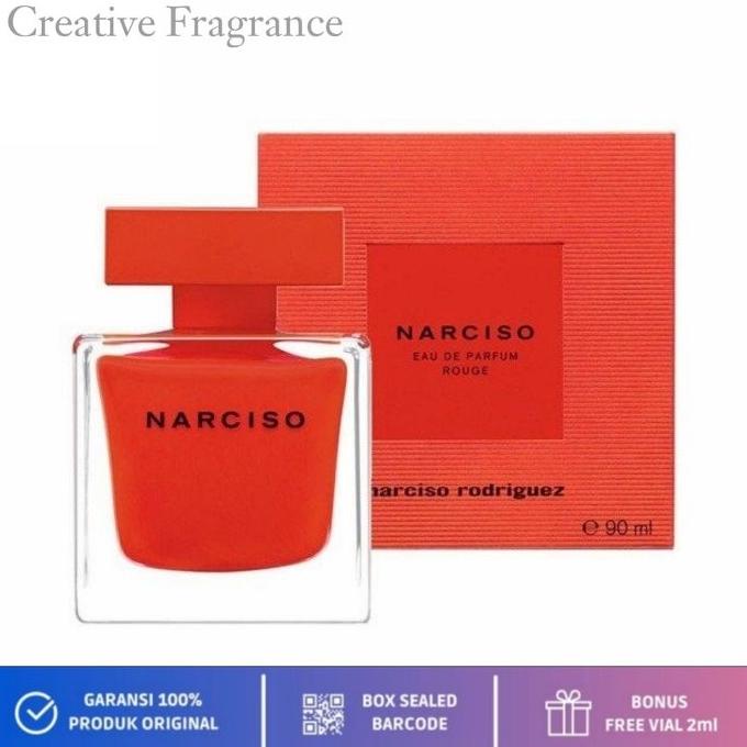 Jual Narciso Rodriguez Rouge Edp 90Ml Original Full Set | Shopee Indonesia