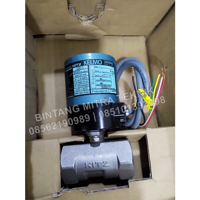 Jual Best Seller Ball Valve Kitz Kelmo Ea200-Ute 1 Electric Actuator ...