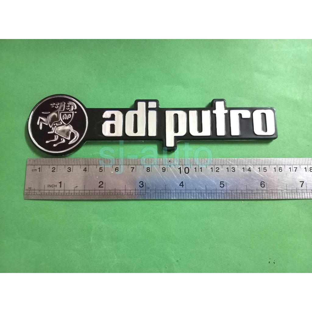 Jual Emblem Adiputro Hitam Chrome untuk karoseri Adiputro | Shopee ...