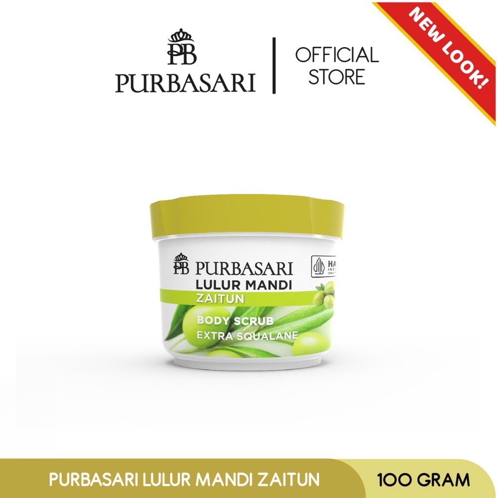 Jual PURBASARI Lulur Mandi Body Scrub 100ml / 200 ml | Shopee Indonesia